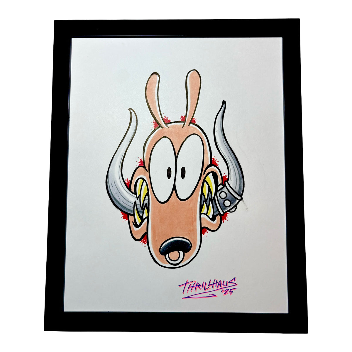 Rocko’s Modern Snaggletooth Original Art – Thrillhaus