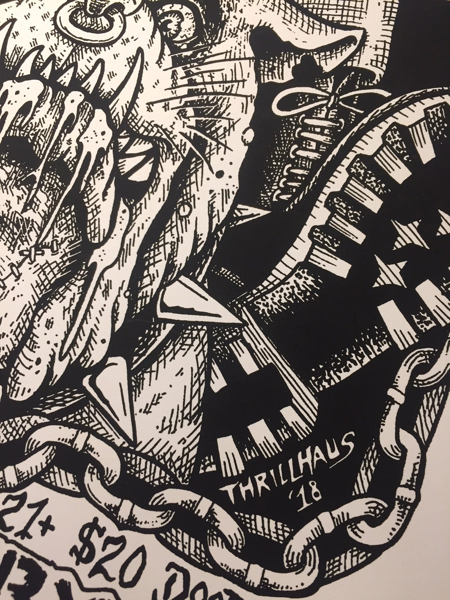 Agnostic Front Gig Poster – Thrillhaus