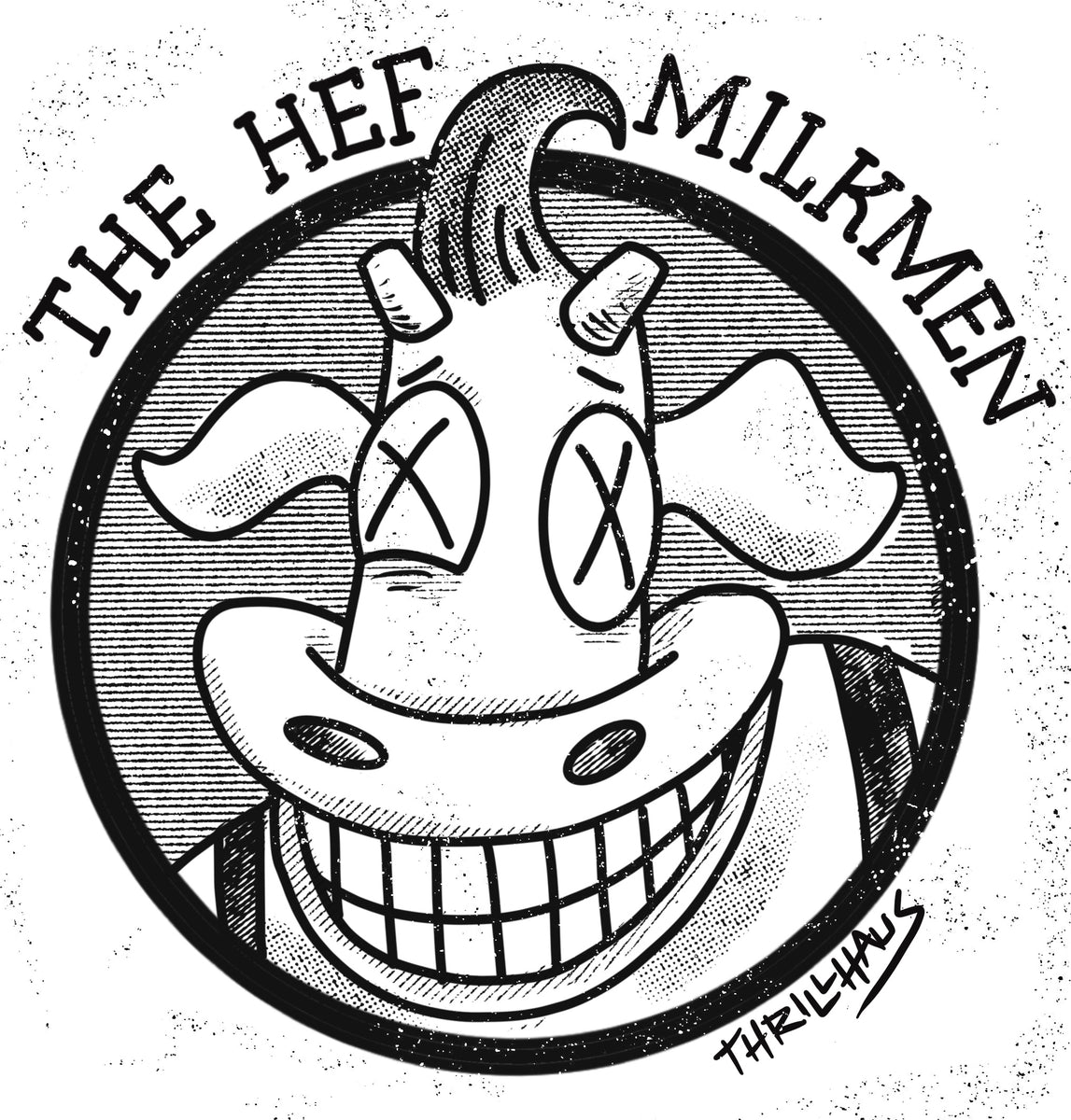 Hef Milkmen- LP poster – Thrillhaus